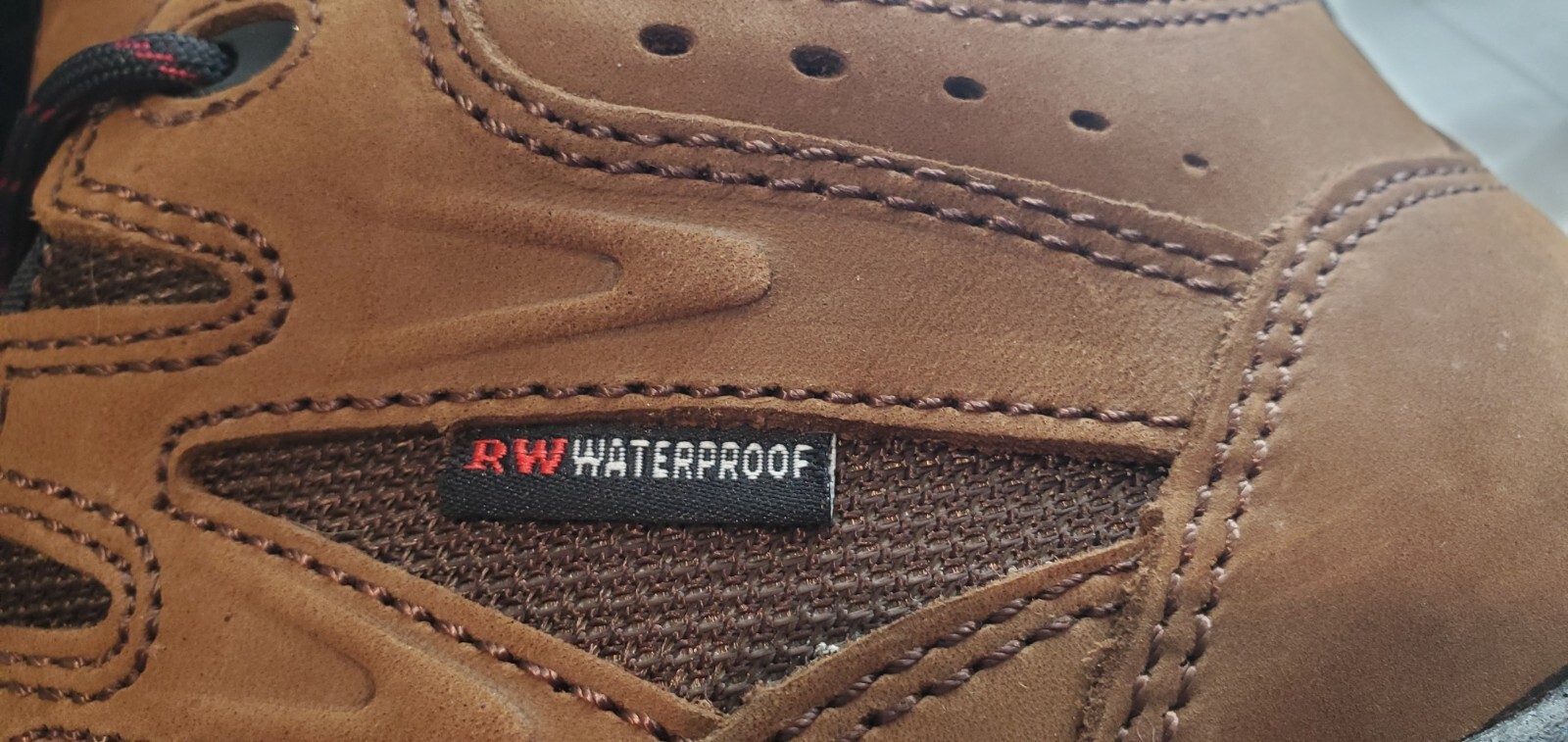 Red Wing Shoes Men 13 E2 6672 BOOTS Truhiker 3” Waterproof Brown ...
