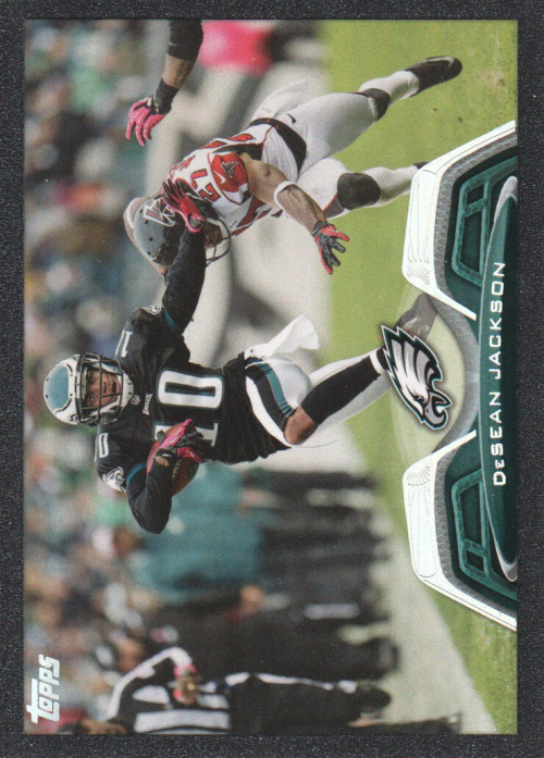 2013 Topps Black Philadelphia Eagles Football Card #176 DeSean Jackson ...