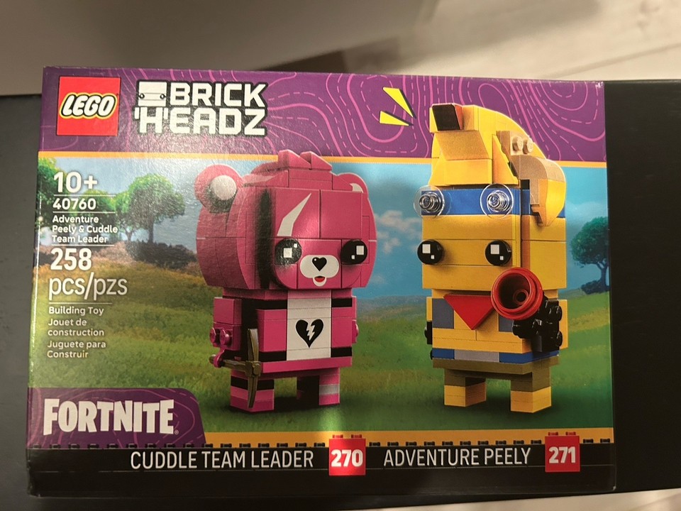 LEGO Brickheadz Fortnite Adventure Peely & Cuddle Team Leader 40760 | eBay
