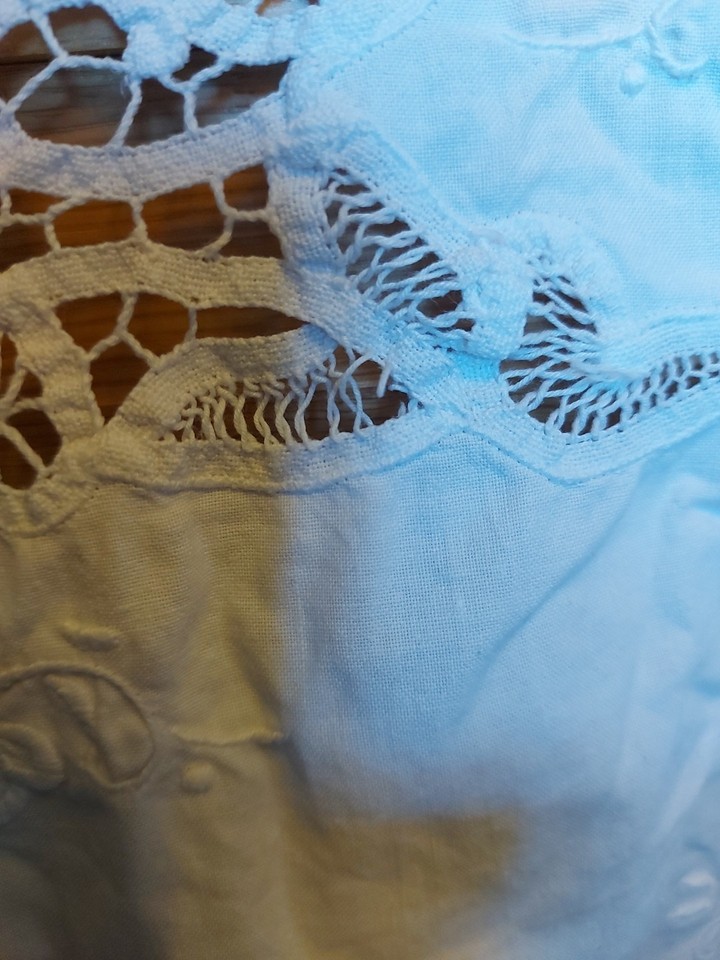 Vintage Handmade Doily Crochet Tablecloth | eBay UK