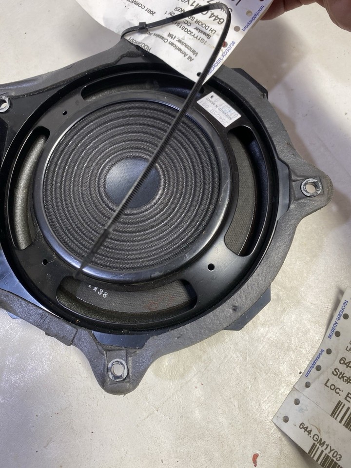 97-04 Corvette C5 BOSE Speaker Assembly Front Door Fits Left Side ...