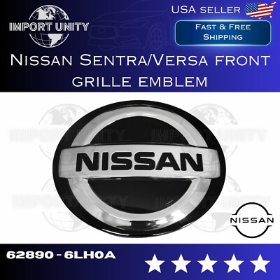 NEW OEM 2021-2023 NISSAN SENTRA FRONT GRILLE EMBLEM BADGE - ACC RADAR ...