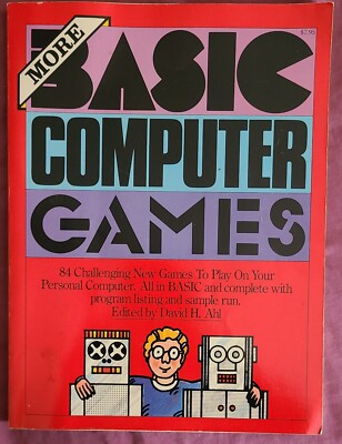 More Basic Computer Games - Ed. David H. Ahl (1980), Workman Publishing ...