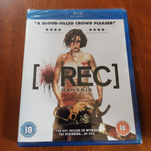 REC 3 - GENESIS BLU RAY SPANISH ZOMBIE HORROR FOUND FOOTAGE SEALED ...