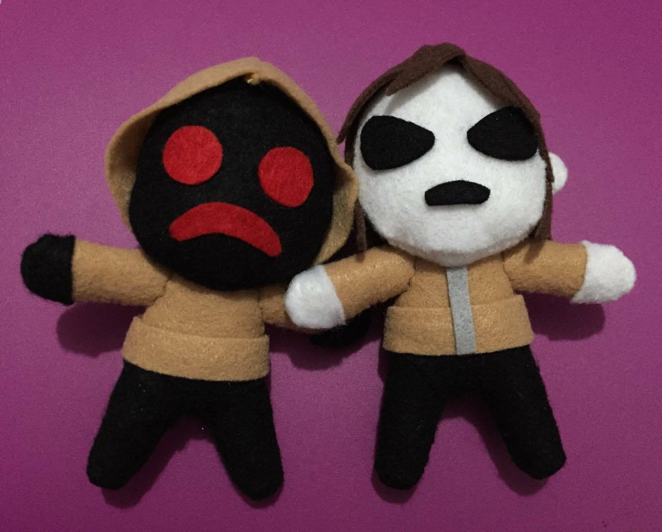 CREEPYPASTA PLUSH Slenderman Eyeless Jack Jeff Killer Masky Hoodie ...