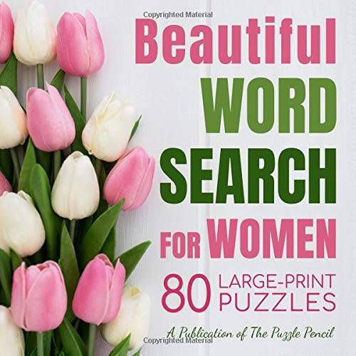 Beautiful Word Search for Women: 80 Large-Print Puzzles (Large Print ...