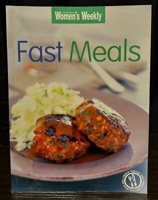The Australian Woman's Weekly Fast Meals Cookbook Recipe Book 2007 ...