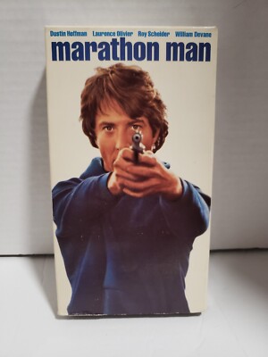 Marathon Man (VHS 1991) Dustin Hoffman Roy Scheider Laurence Olivier ...