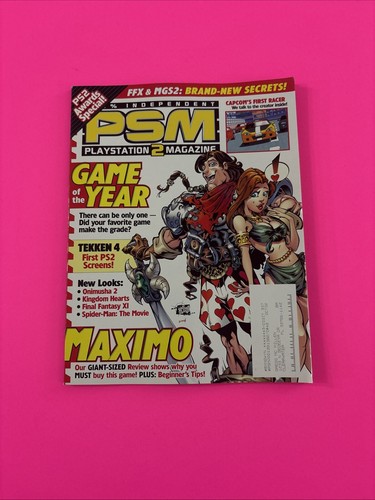 PlayStation Magazine PSM Feb 2002 Vol 6 #55 Game of the Year Issue ...