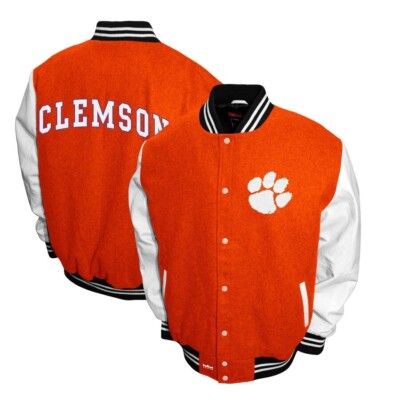 Clemson Tigers Football Jacket Clemson University Varsity Jacket US ...