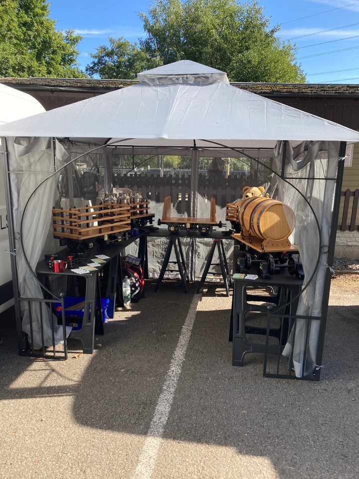 3m x 3m Grey Gazebo with steel frame | eBay UK