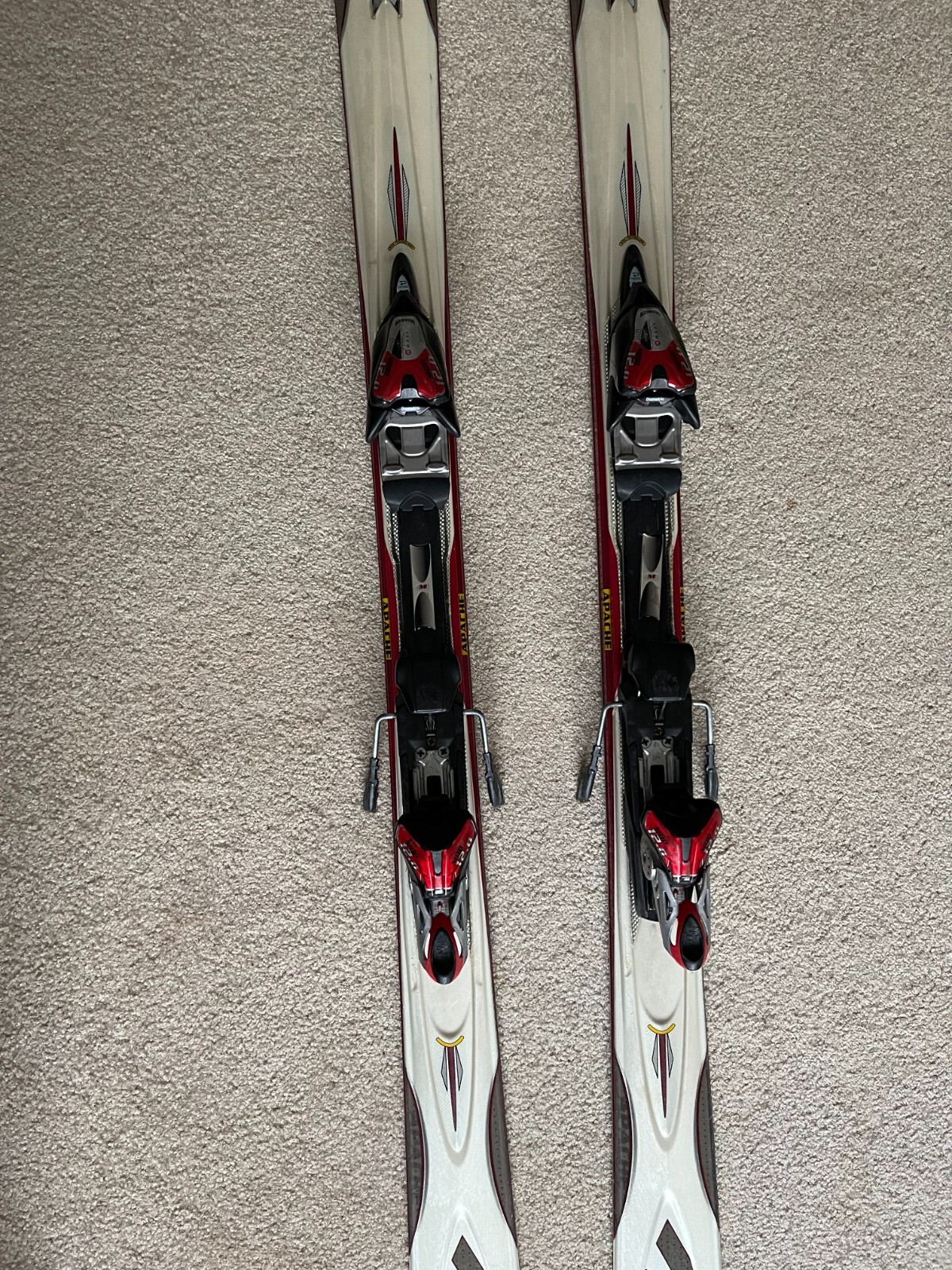 K2 Apache Recon Skis w/ Marker Mod 12.0 Bindings 174 cm Radius 18 m NY ...