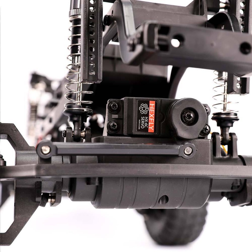 Danchee RidgeRunner RC Crawler - 4Wheel Steering - 1:10 Brushed RC Rock ...