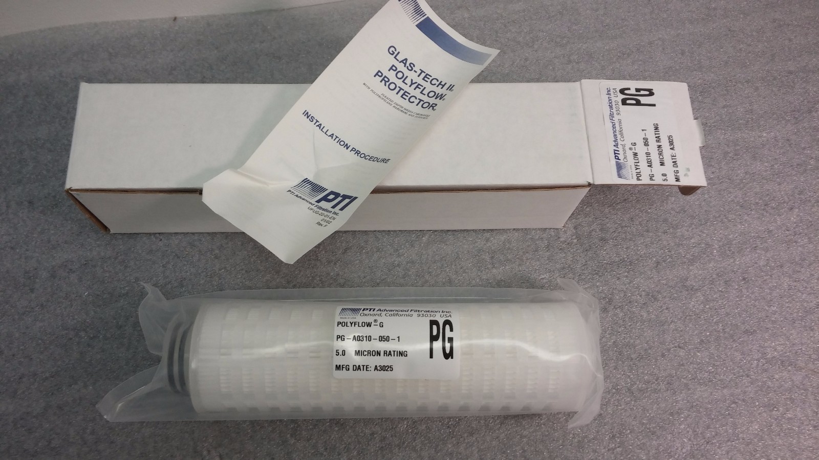 PTI Advanced Filtration PG-A0310-050-1 Polyflow-G Filter 5.Micron | eBay