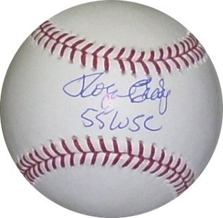 Roger Craig signed MLB Baseball w/ 55 WSC Insc (Brooklyn/LA Dodgers ...
