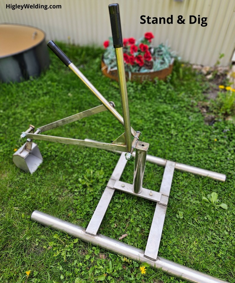 Stand & Dig Commercial Playground Digger Backhoe Sandbox Excavator | eBay