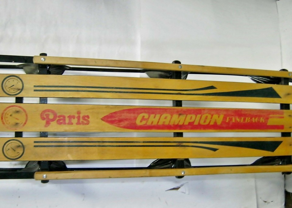 Paris Champion Fastback Sled 60" Length (No Control Rope) | eBay