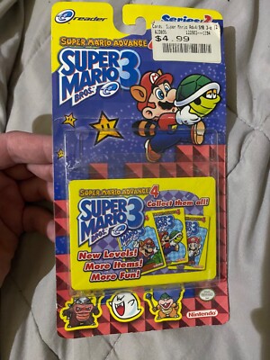 Nintendo Super Mario Advance 4 Bros e-Reader Cards Set Series 2 Brand ...
