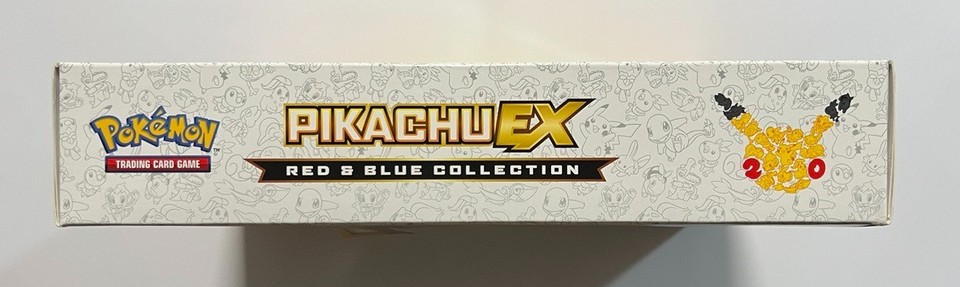 (403069) Pokemon 2016 Pikachu EX Red & Blue Collection Box - Factory ...