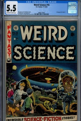 Weird Science 16 CGC 5.5 (FN-) (1952) | eBay