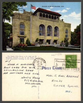 WISCONSIN Milwaukee VINTAGE POSTCARD | eBay