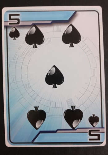 Marvel Avengers Assemble Jumbo Playing Card 5 Spades | eBay