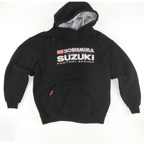 Yoshimura Suzuki Factory Racing Team Hoodie Medium by Pilot Motosport ...