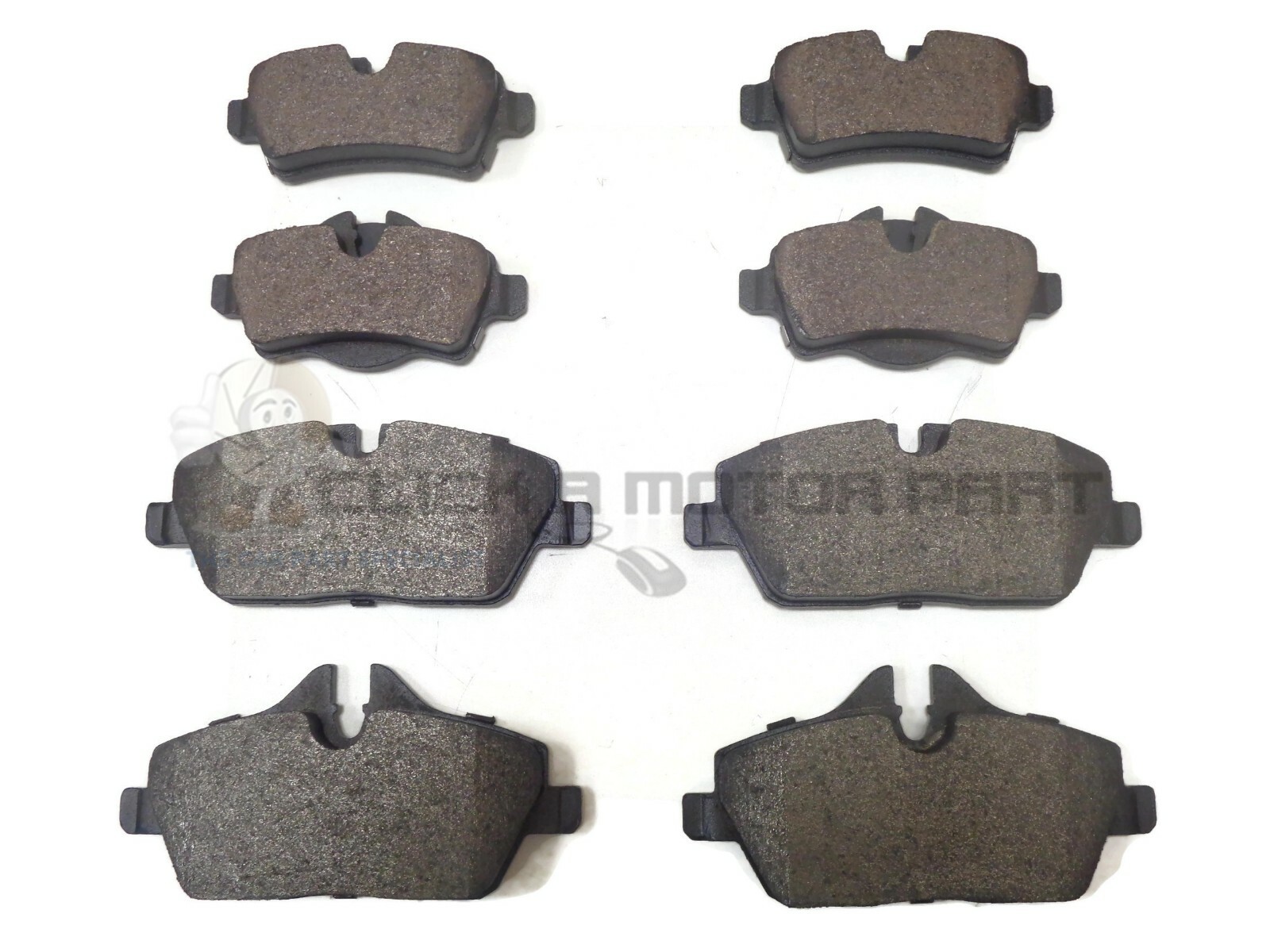 Mini R56 Hatch Cooper One Front And Rear Mintex Brake Pads (Front 280mm ...