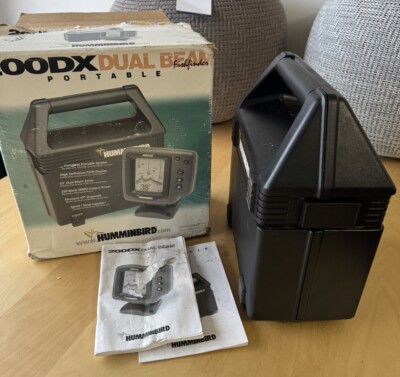 Hummingbird 200DX Portable Fish Finder With Case - Tested, Works ...
