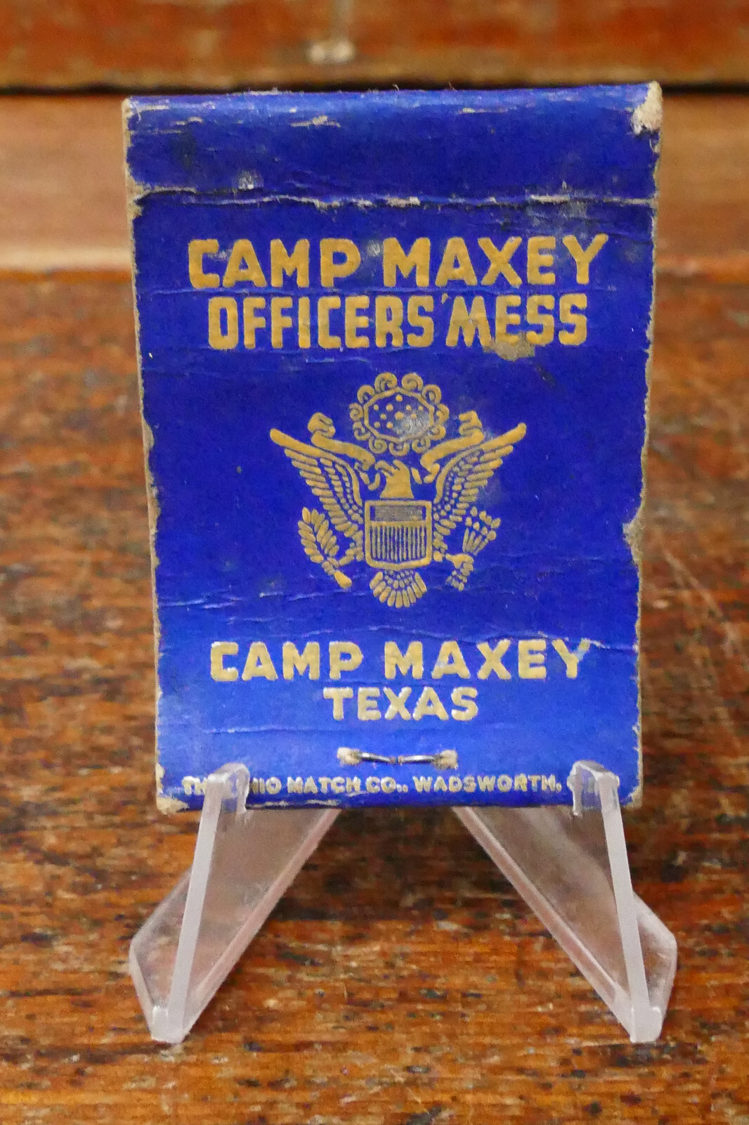 Vintage 1940s/1950s Camp Maxey Texas Officers Mess Advertising ...