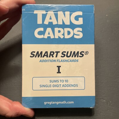 Tang Cards Greg Tang Math Cards Smart Sums Addition Flash Cards | eBay