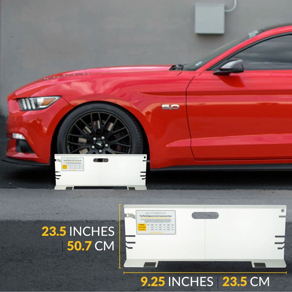 Toe Alignment Plates - Wheel Alignment Tool Kit for Automotive Wheel ...