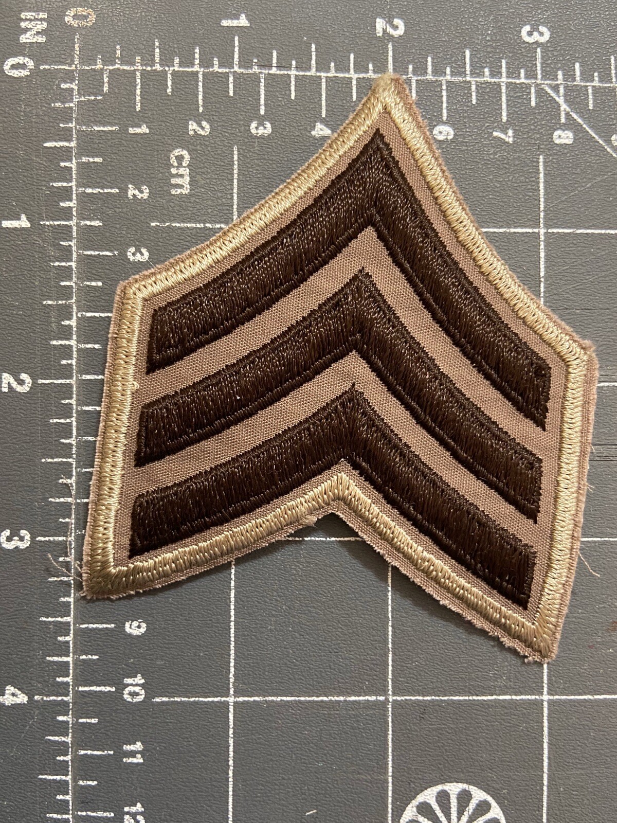 Police Sheriff Security Military Army Sergeant Chevron Patch Sgt Rank ...