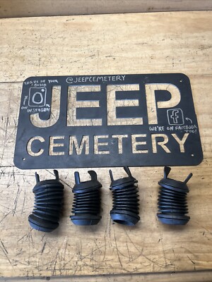 84-01 Jeep Cherokee XJ Comanche MJ Rubber Door Boot Boots Grommet pack ...