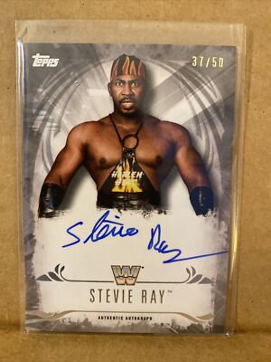 2016 Topps WWE Undisputed Stevie Ray Auto 37/50 WCW Harlem Heat HOF | eBay