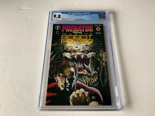 PREDATOR VS. MAGNUS ROBOT FIGHTER 1 CGC 9.8 DARK HORSE VALIANT COMIC ...