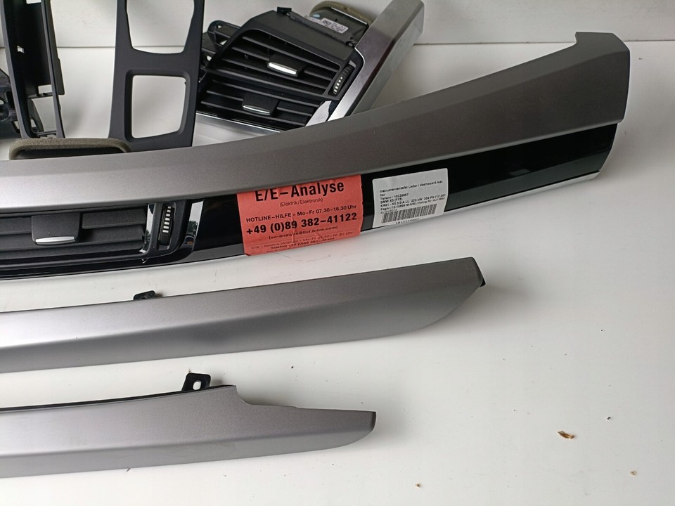 BMW X5 F15 Silver Interior Trim Kit Plastic Center Console Panel ...