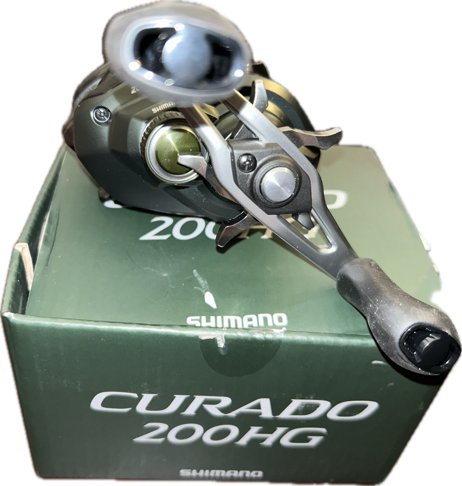Shimano Curado DC 200 Low Profile Casting Reel - CUDC200HG Never Used ...