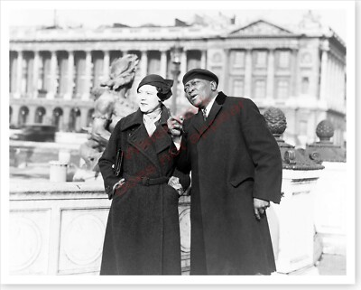 Boxer Heavyweight Champion Jack Johnson And Wife Pineau Silver Halide ...