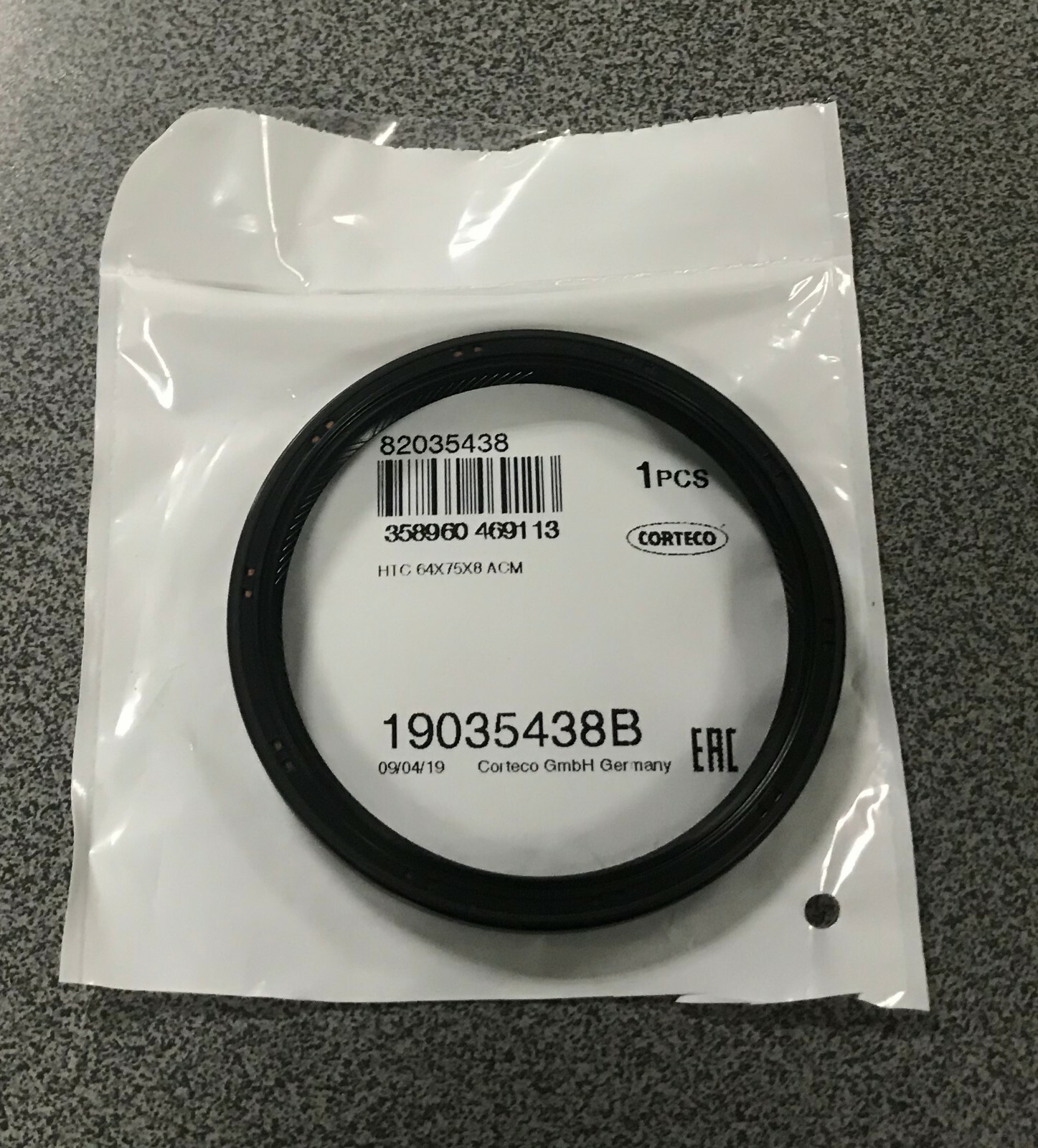 Volvo S60 S80 V90 XC60 XC90 Shaft Seal Automatic Shaft 30713728 75x62 ...