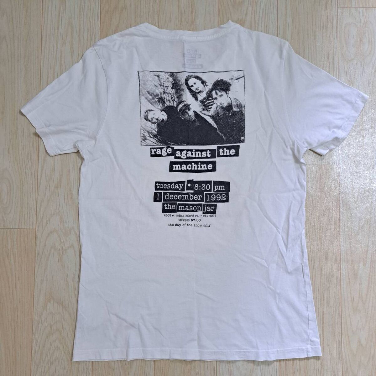 Band Tee RAGE AGAINST THE MACHINE t shirt X GU 2017 Size M Band Tee RAGE AGAINST THE MACHINE t shirt X GU 2017 Size M