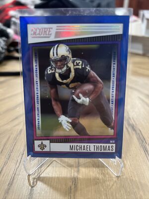 2022 Score Michael Thomas Artist’s Proof #/35 Blue SSP | eBay