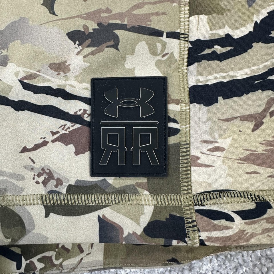 Under Armour Jacket Mens Small Barren Camo Ridge Reaper RR Base Hybrid ...