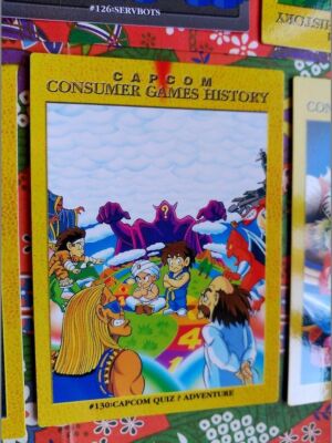 CONSUMER GAMES HISTORY CAPCOM ALL WORLD CARDDASS MASTERS TRADING CARD ...