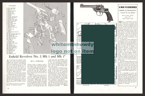 ENFIELKD Revolver No. 2 Mk 1 and Mk1* Schematic Parts List Assembly ...