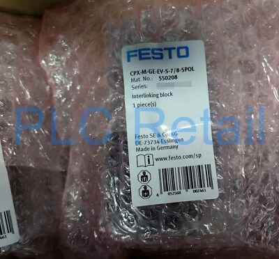 /NEW FESTO module CPX-M-GE-EV-S-7/8-5POL 550208 Fast delivery | eBay