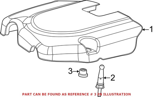 Genuine OEM Mopar Engine Cover Grommet For Dodge Grand Caravan ...