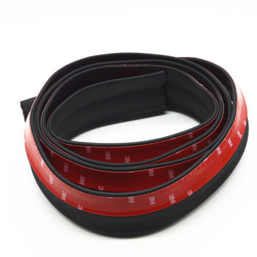 Car Universal Front Bumper Lip Splitter Chin Spoiler Skirt Rubber ...