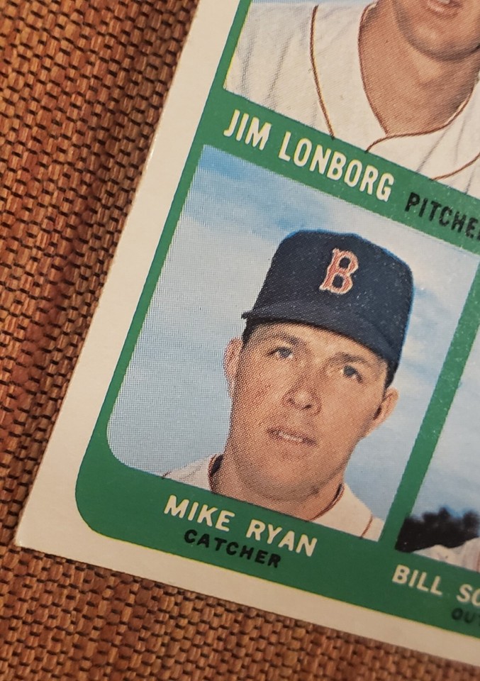 1965 Topps #573 Jim Lonborg Moses Ryan Bill Schlesinger Red Sox ...