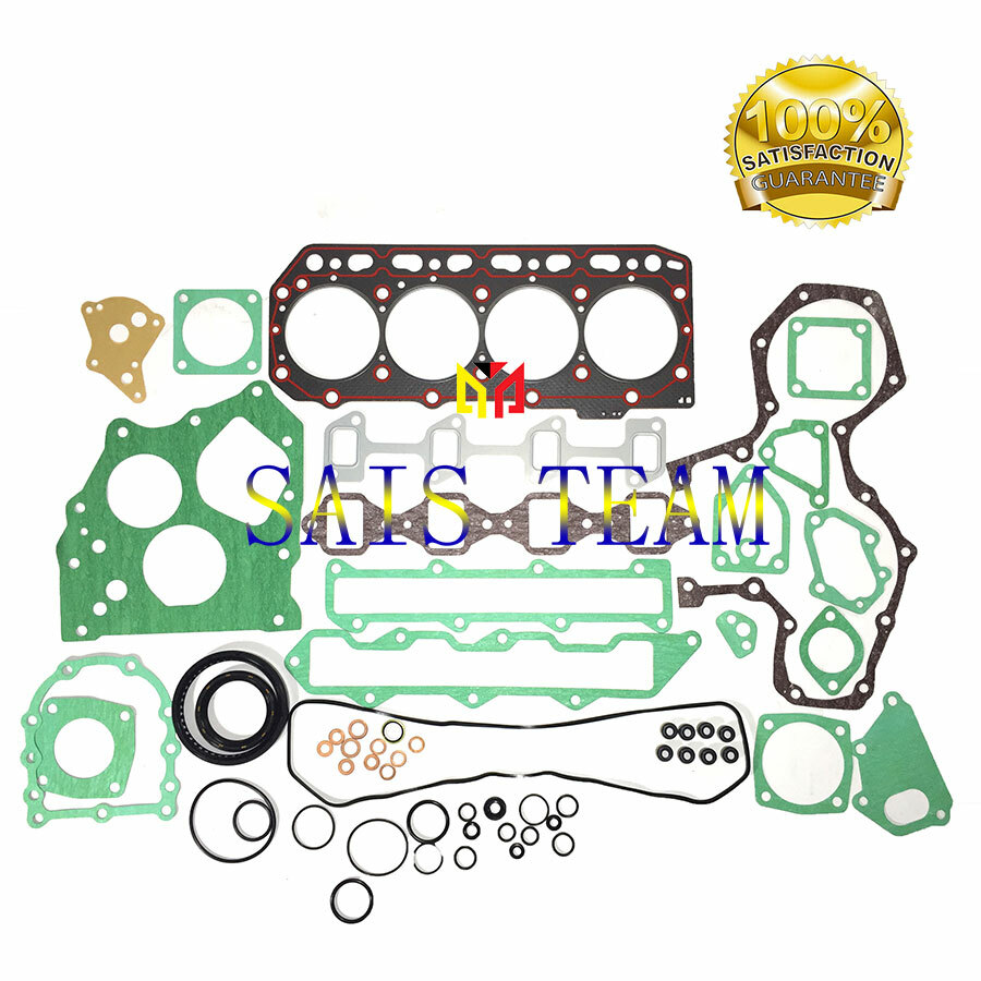 4TNE84 Full Gasket Set Head Gasket fits YANMAR Engine Excavator Loader ...